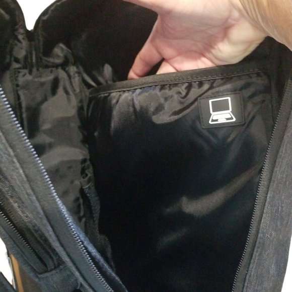 Duchamp | Bags | Duchamp Backpack Laptop Bag Black New Briefcase Padded ...